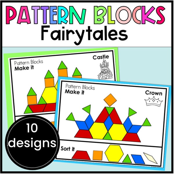 Block Pattern Cards - Etsy