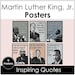 Printable Martin Luther King, Jr. Posters, Inspiring Quotes, Classroom ...