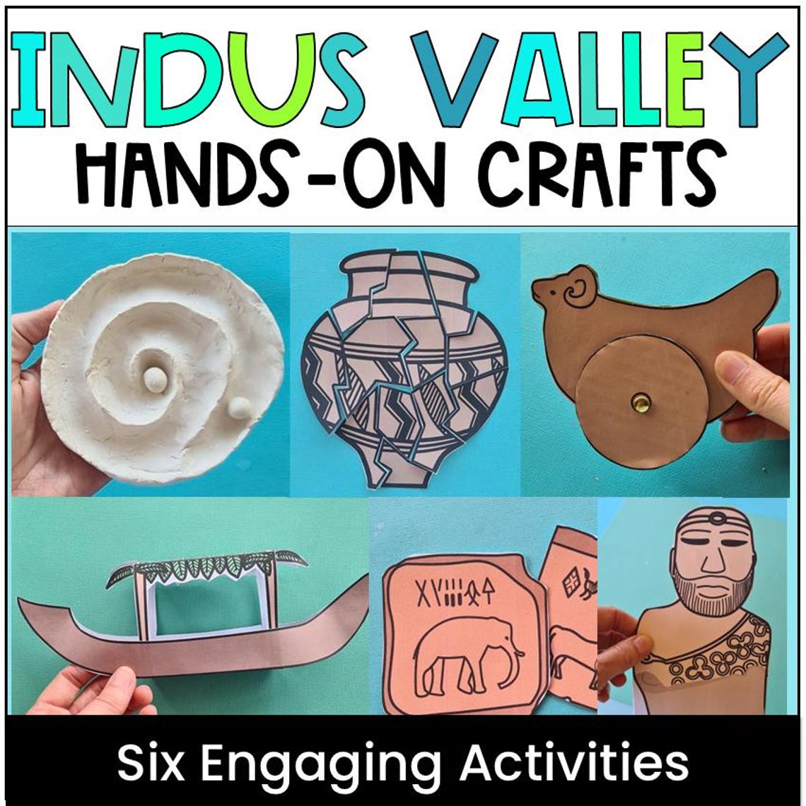 Indus Valley Civilization Hands-on History Crafts and Activities Pack ...