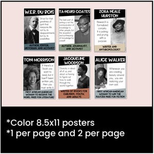 Black History Month Famous Writers and Authors Inspiring Quotes ...