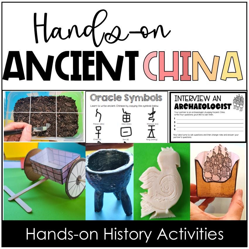 Ancient China History Civilizations Arts, Crafts, Writing, Paper Model ...