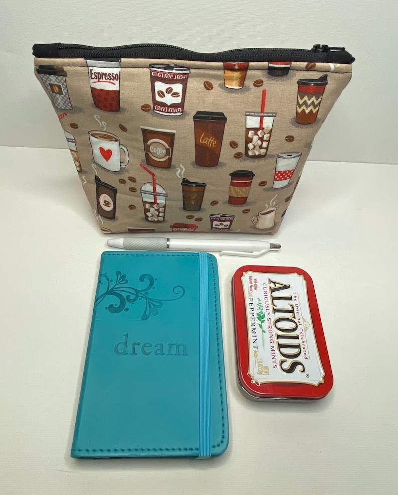 Zipper Pouch PDF Pattern Instructions for Zipper Pouch With Boxed ...
