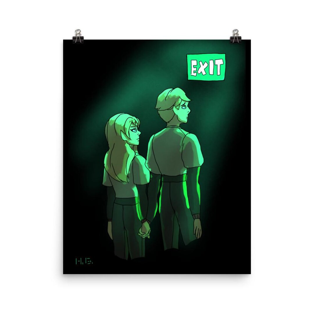 The 2 Pack Exit, Anime Poster, Pop Art Design, Neon Design Prints, Wall ...