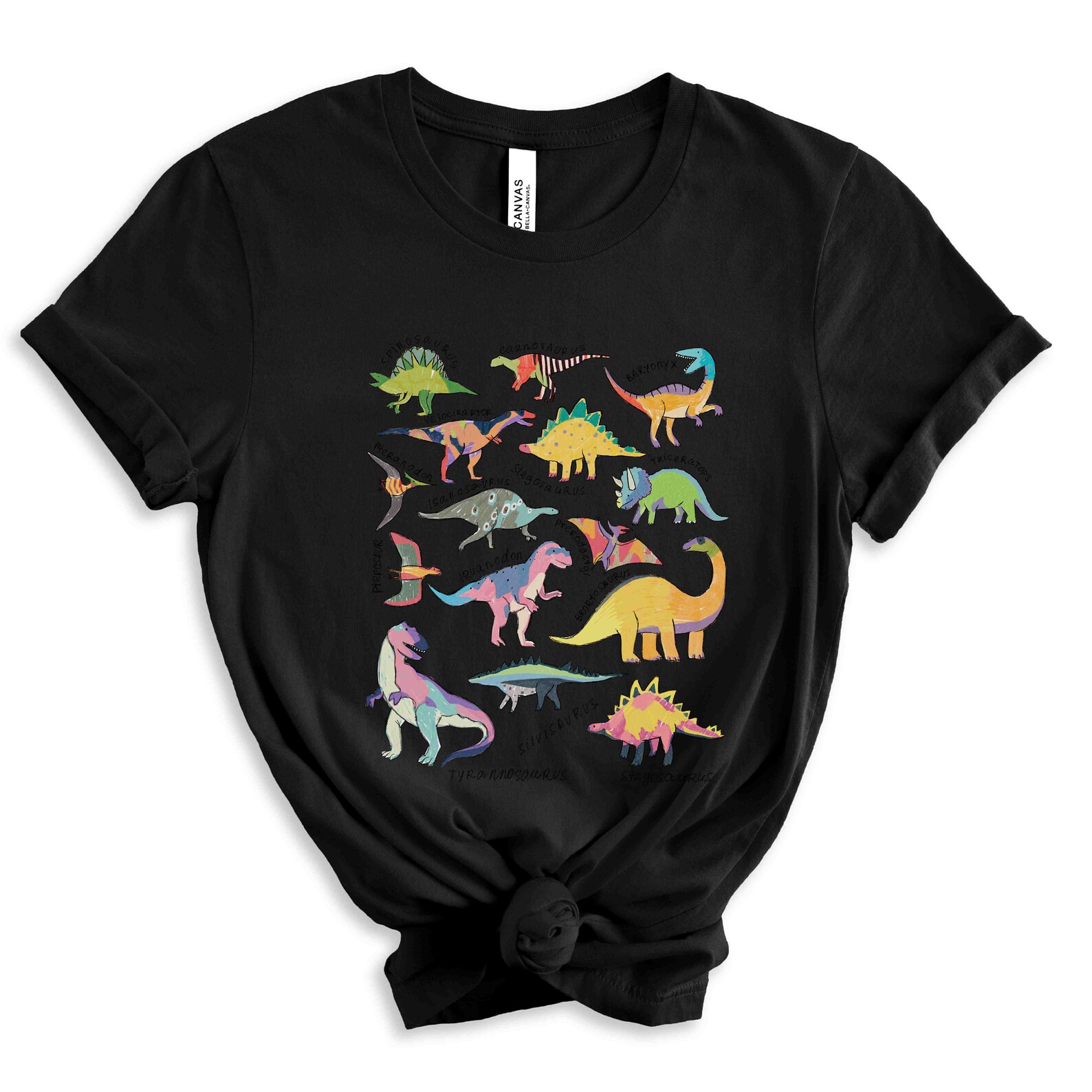 Watercolor Dinosaur Shirt | Womens Mens Kids Toddler Dinosaur Shirt ...