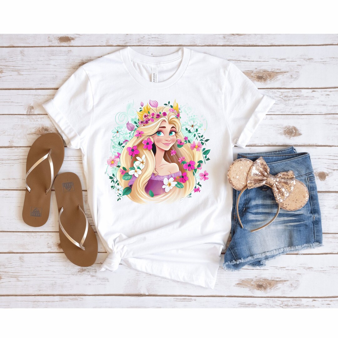 Rapunzel Princess Shirt | Adult Disney Princess Shirt | Whimsical ...