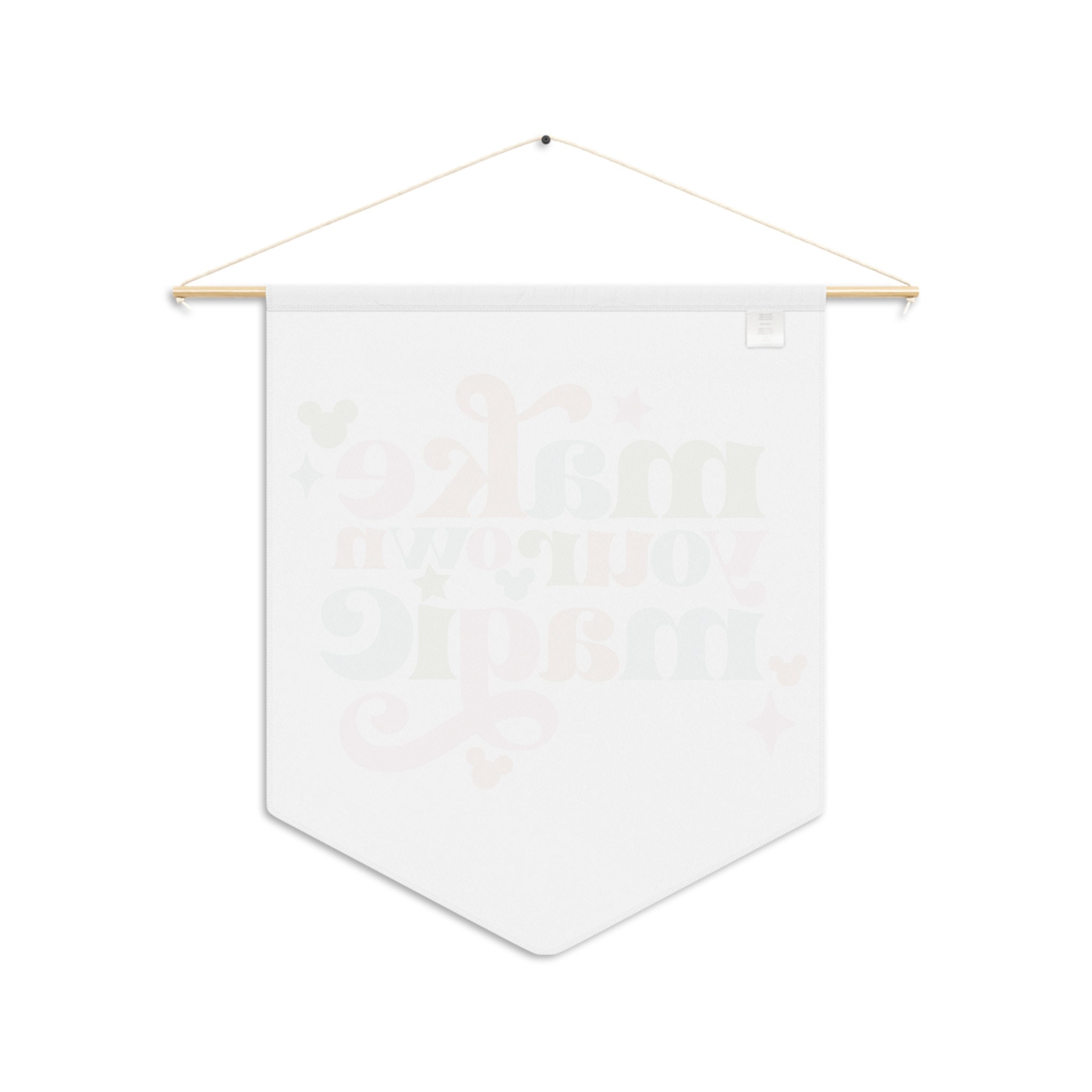 Make Your Own Magic Wall Pennant | Disney Wall Decor | Disney Magic ...