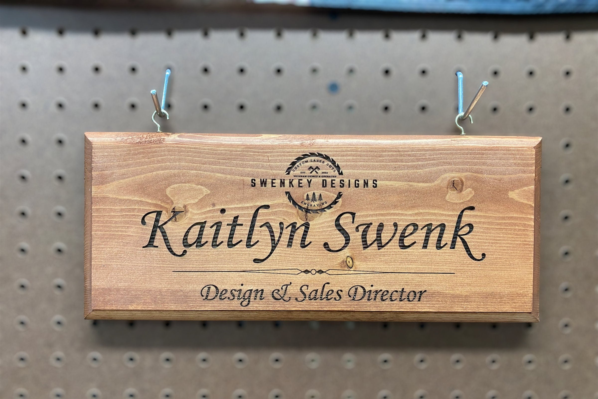 Custom Engraved Hanging Wood Plaque Name Plaque Hanging - Etsy