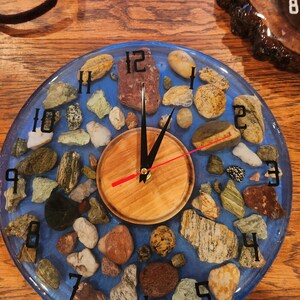 Made to Order Epoxy Clock - Etsy