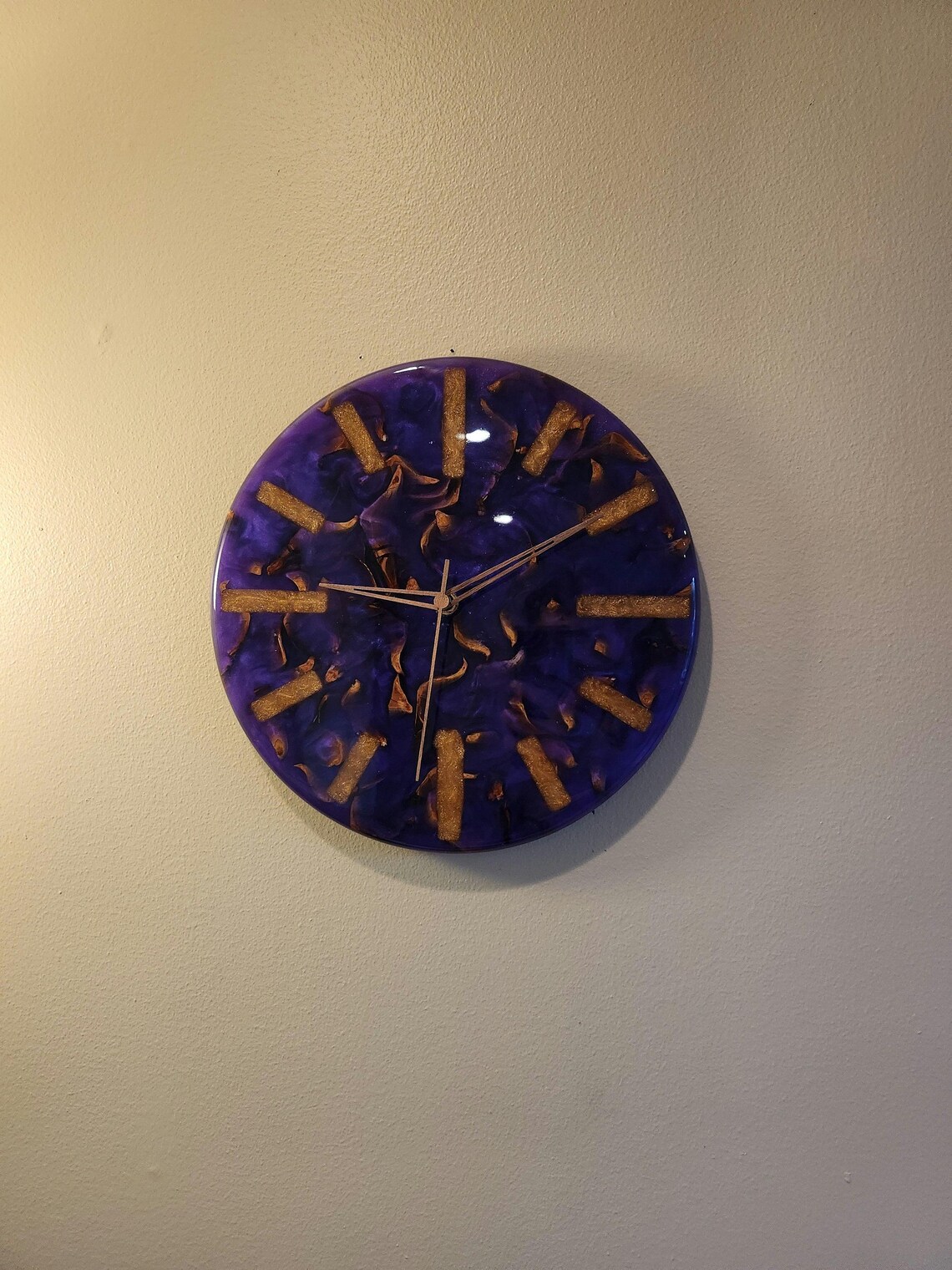 Made to Order Epoxy Clock - Etsy