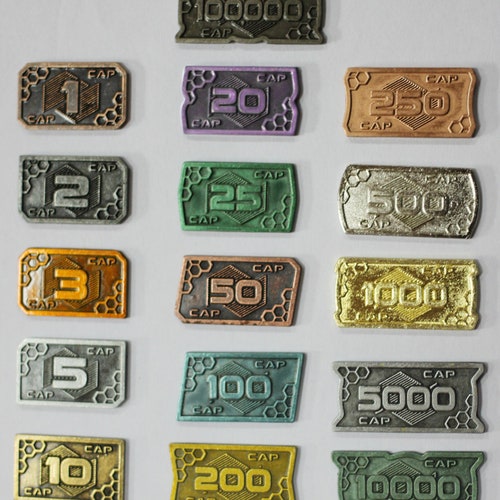 Futuristic Metal Coins Collectors Set 16 - Etsy