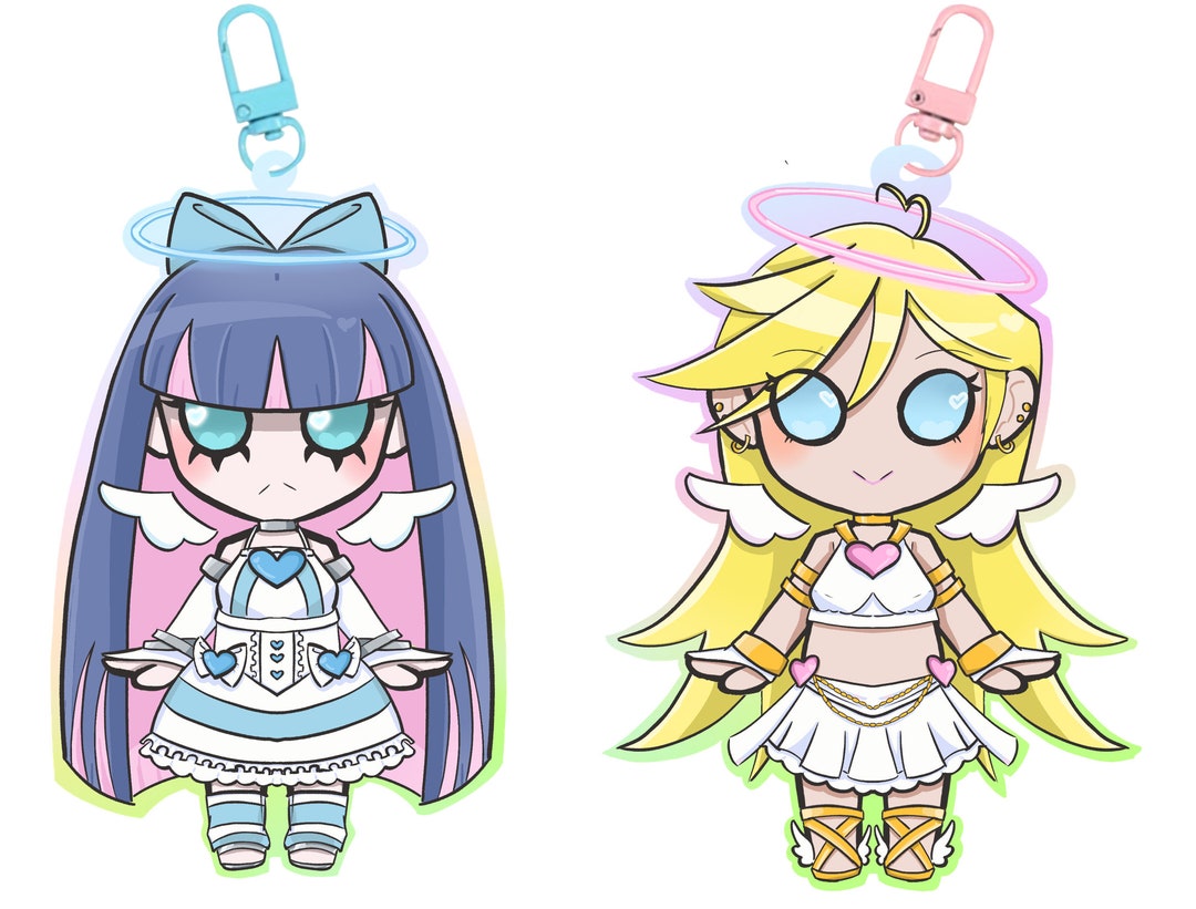 Panty and Stocking Angel Charms - Etsy