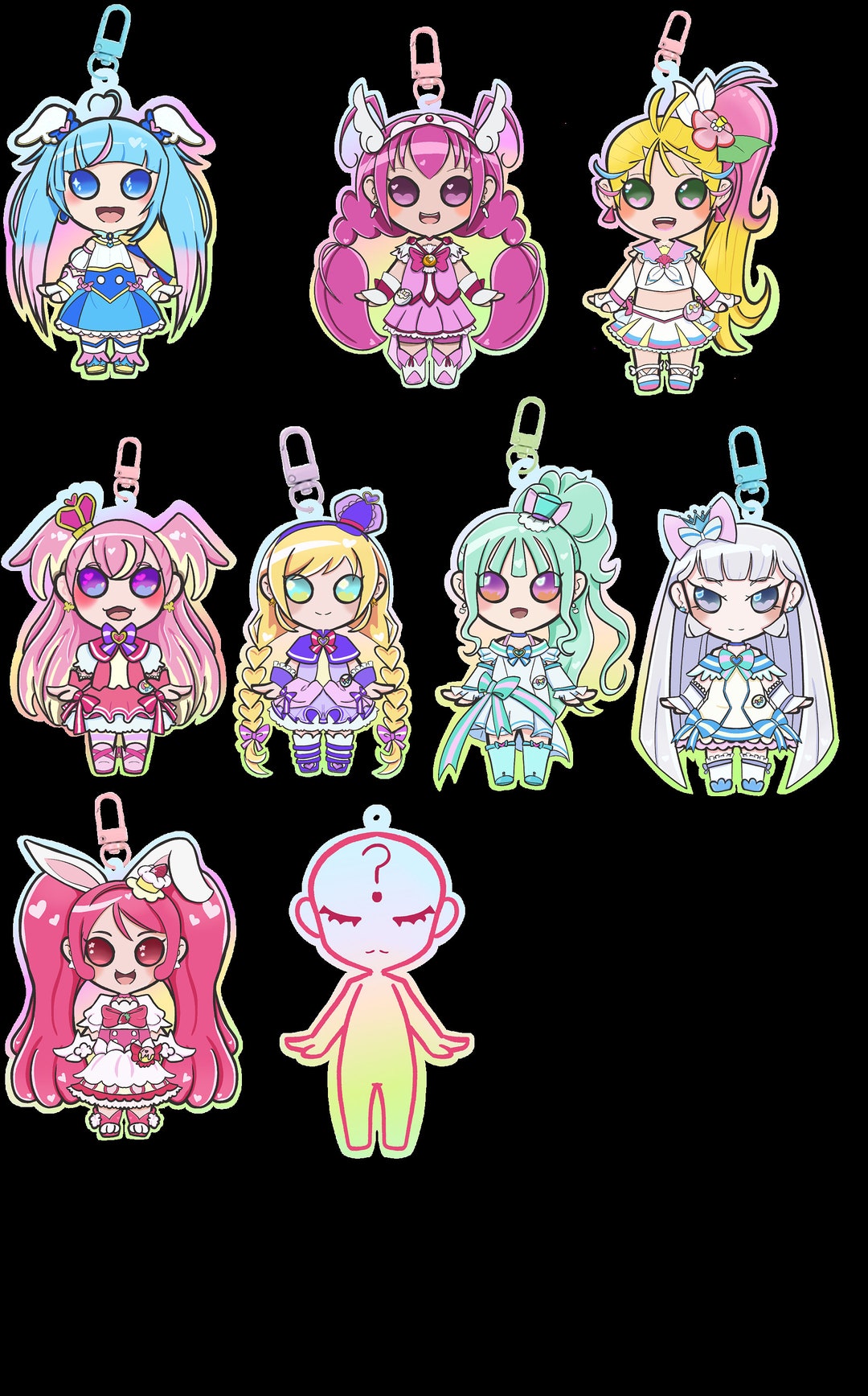 Pretty Cure Charm - Etsy