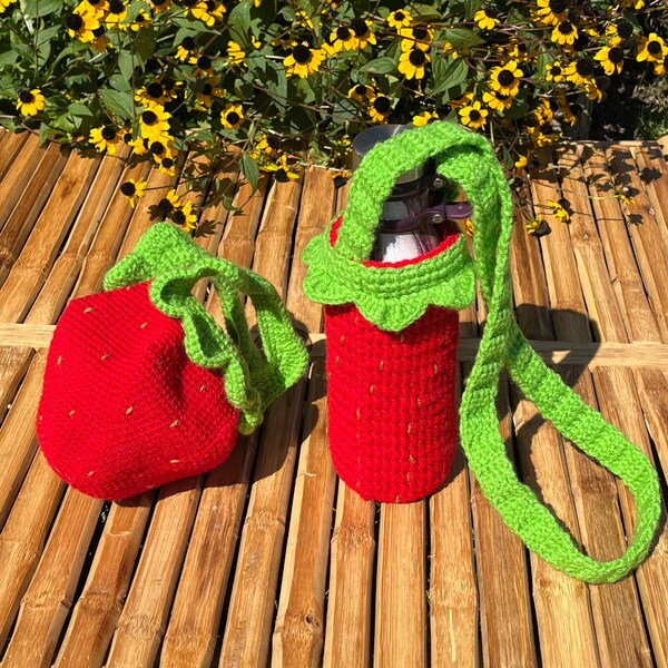 Strawberry Handbag - Etsy