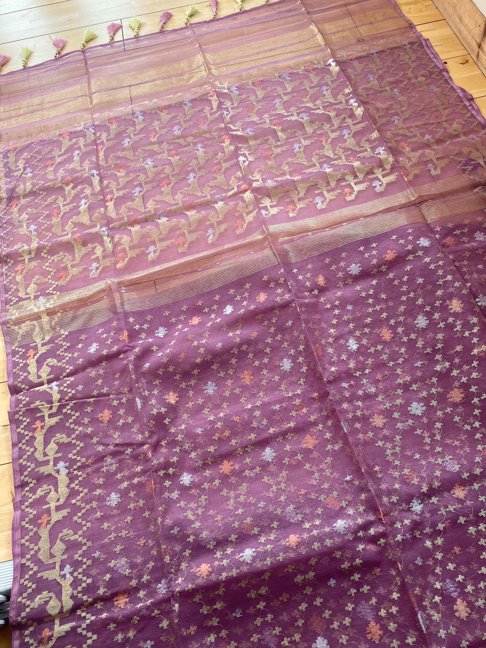 84 Count Original Bangladeshi Very Lightweight, Beautiful Dhakai Party ...