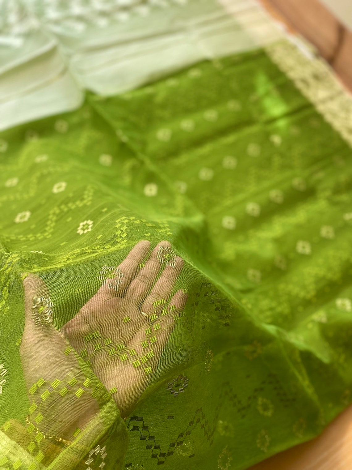 Exclusive, Lightweight and 100% Original Bangladeshi Dhakai Half Silk ...