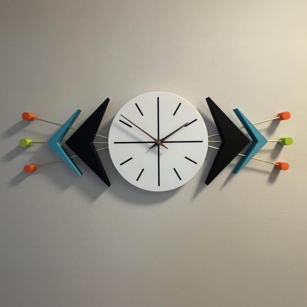 Mcm Clock - Etsy