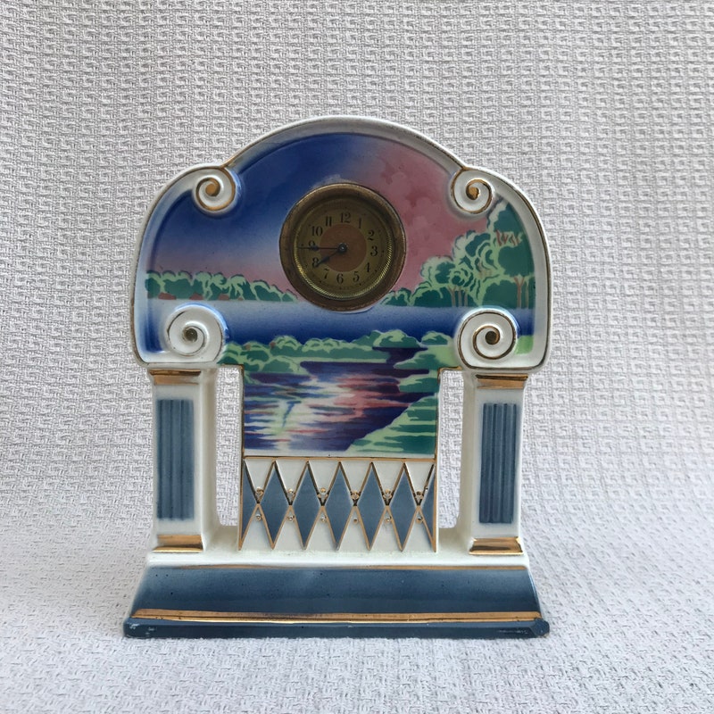 Ceramic Clock - Etsy