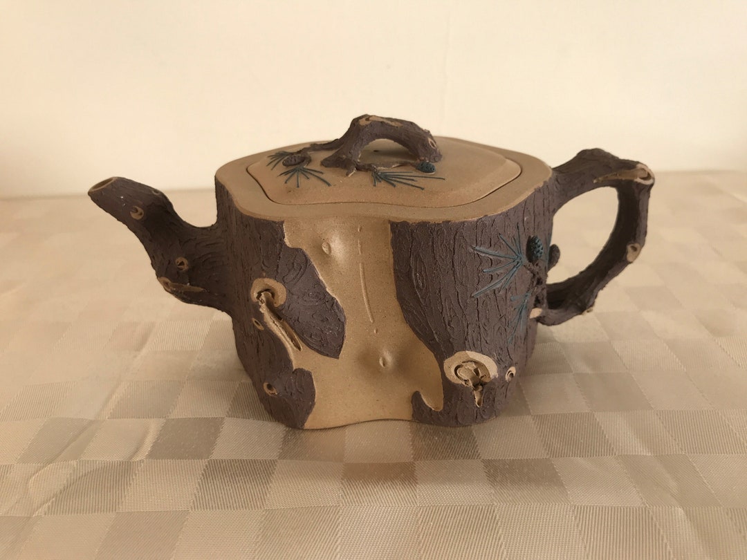 Gudaorong Taorong Marked Signed Vintage Handmade Chinese Zisha Teapot ...