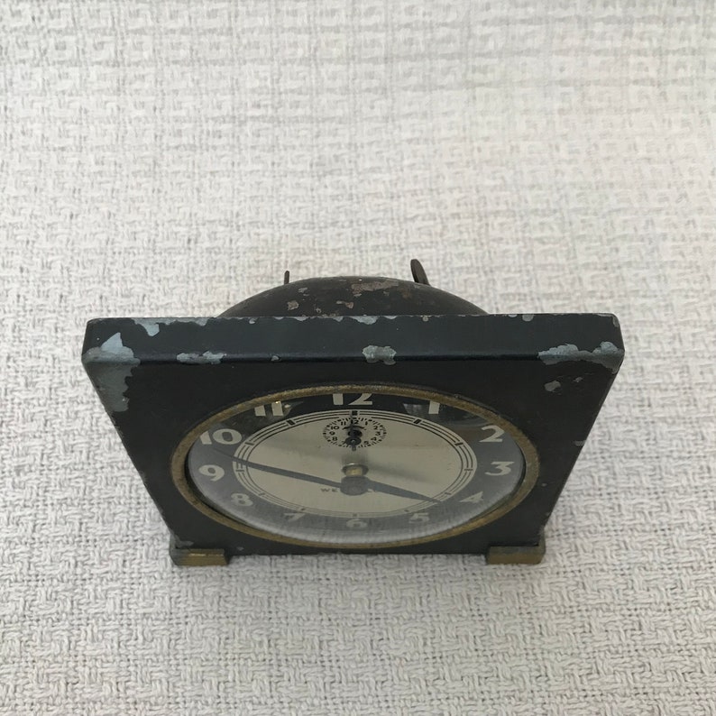 Vintage Canada Westclox 1930s Tide Alarm Clock, Westclox Windup Alarm ...