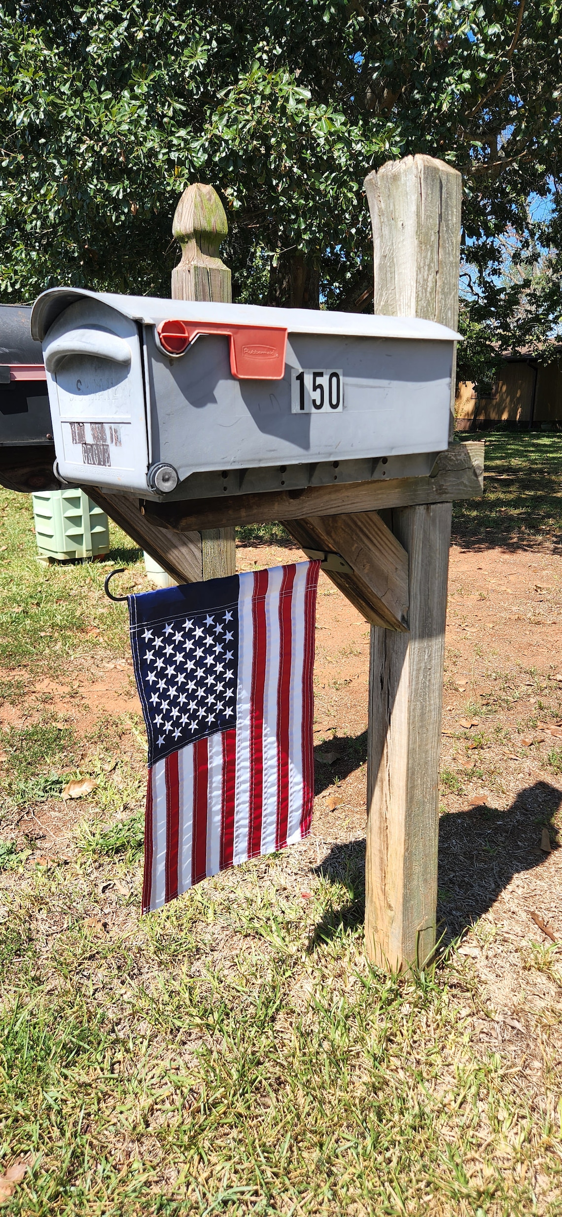Flag Holder / Garden Flag Holder / Mailbox Flag / Flag Holder Angled - Etsy