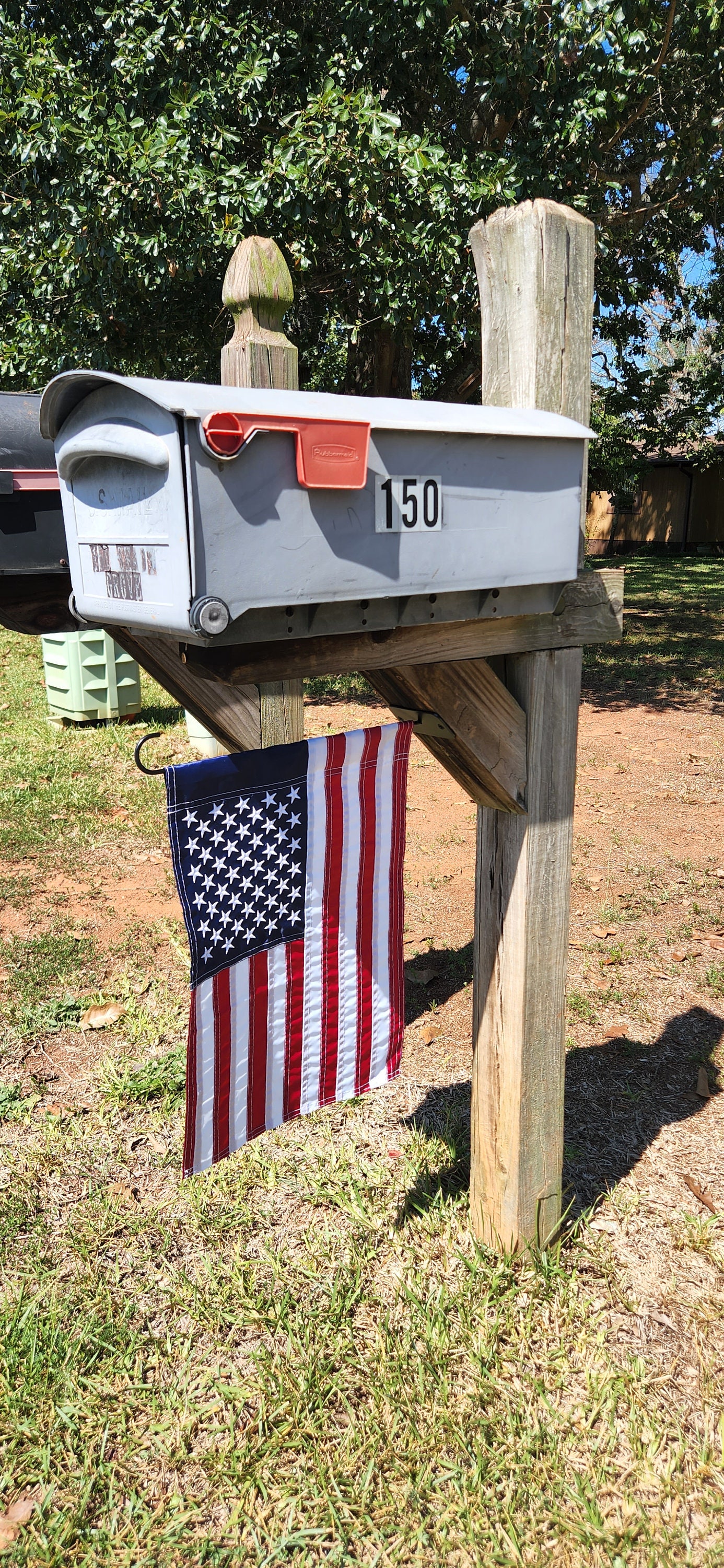Flag Holder / Garden Flag Holder / Mailbox Flag / Flag Holder Angled - Etsy