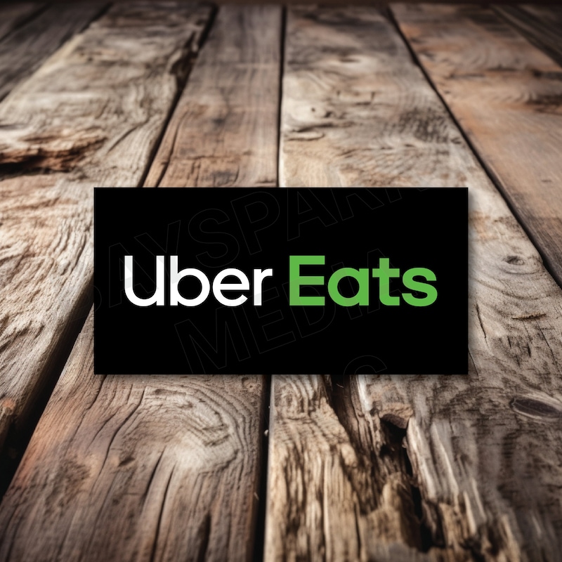 Uber Eats Decal - Etsy