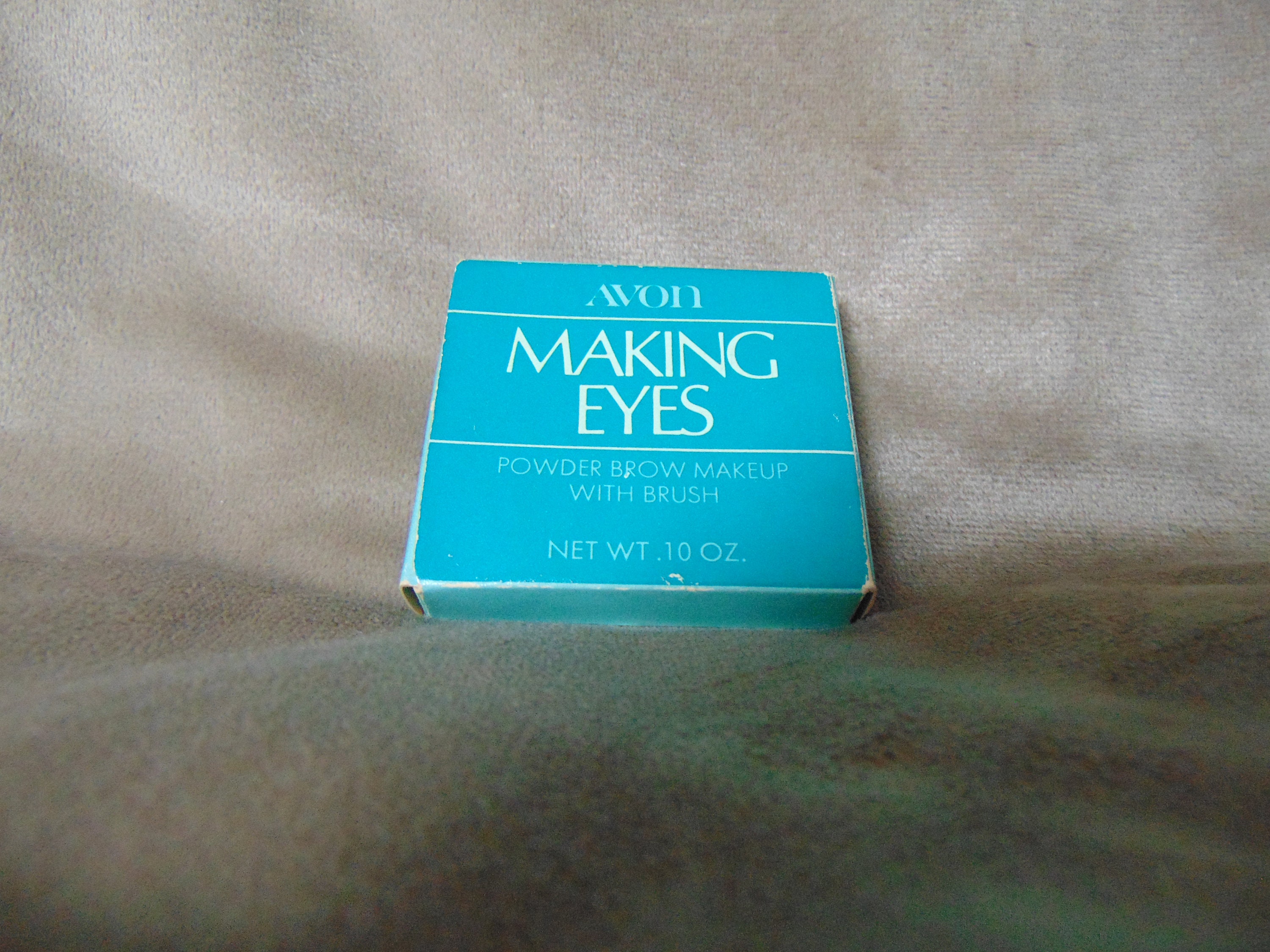 Avon Vintage Making Eyes Creamy Polished Sapphire Powder Eye Shadow - Etsy