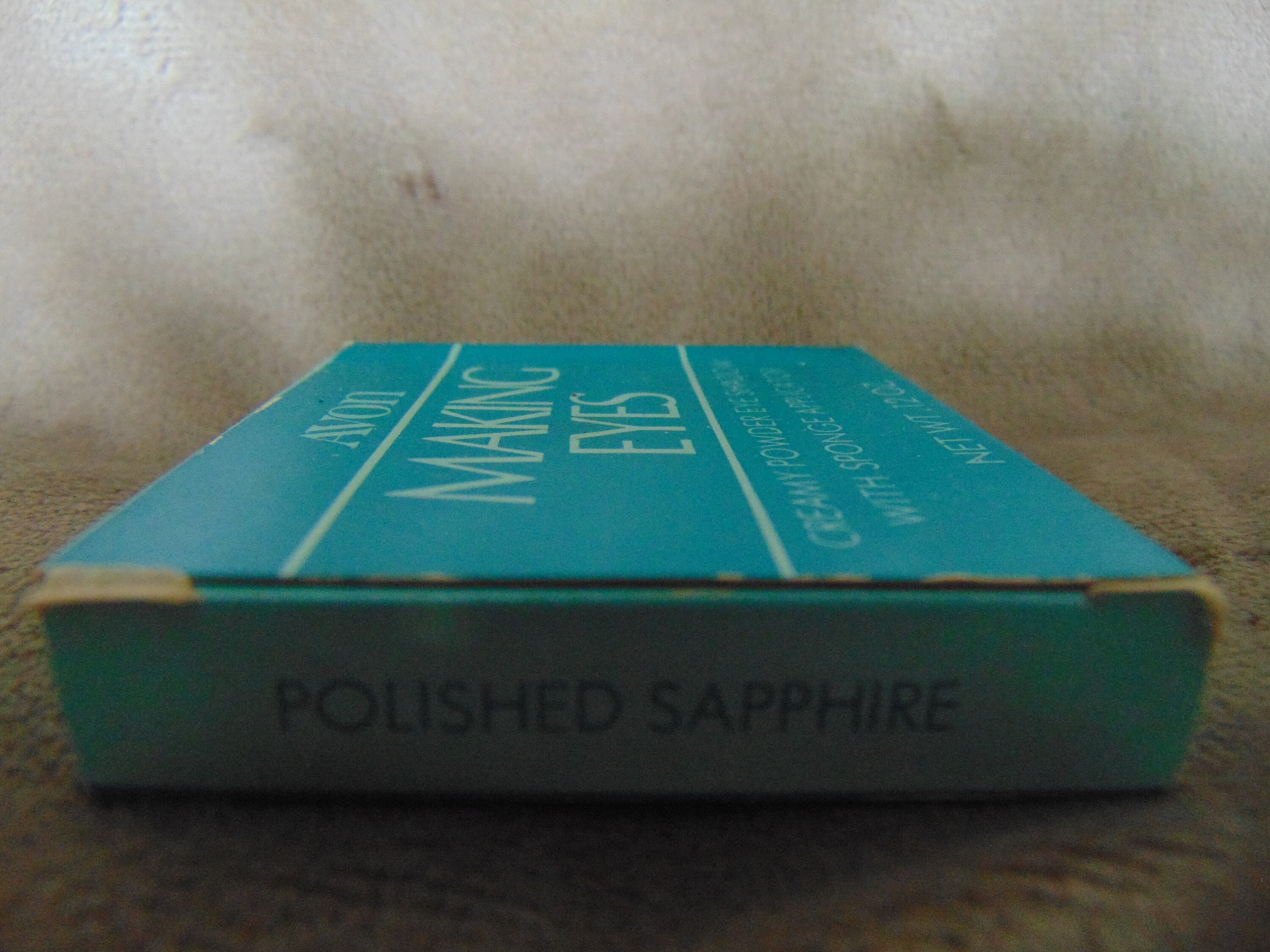 Avon Vintage Making Eyes Creamy Polished Sapphire Powder Eye Shadow - Etsy