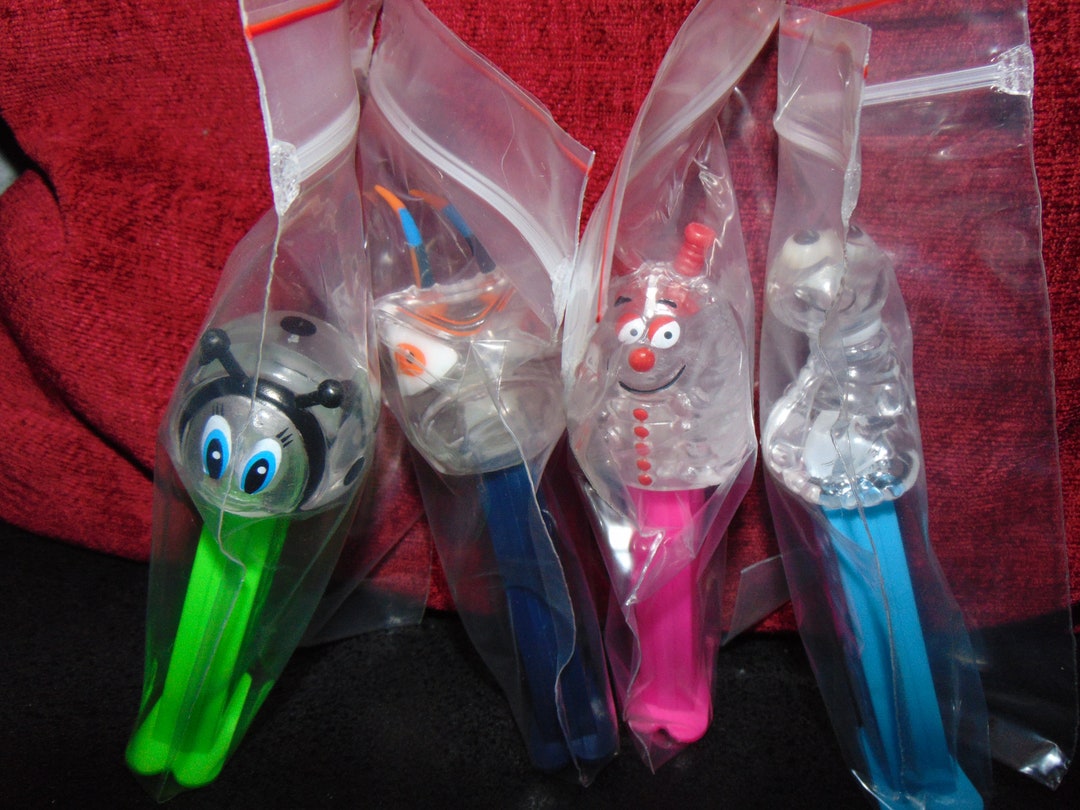 Pez Bugz Crystal Rare Candy Dispenser Set of 4 - Etsy