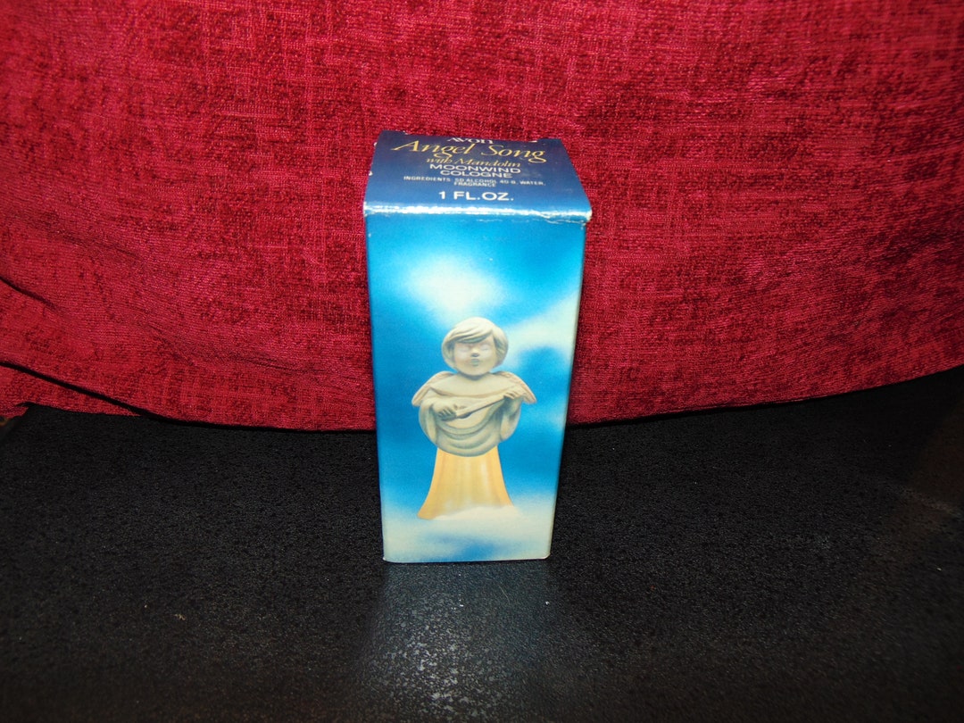 Avon Vintage Angel Song With Mandolin Moonwind Cologne 1 Fl. - Etsy