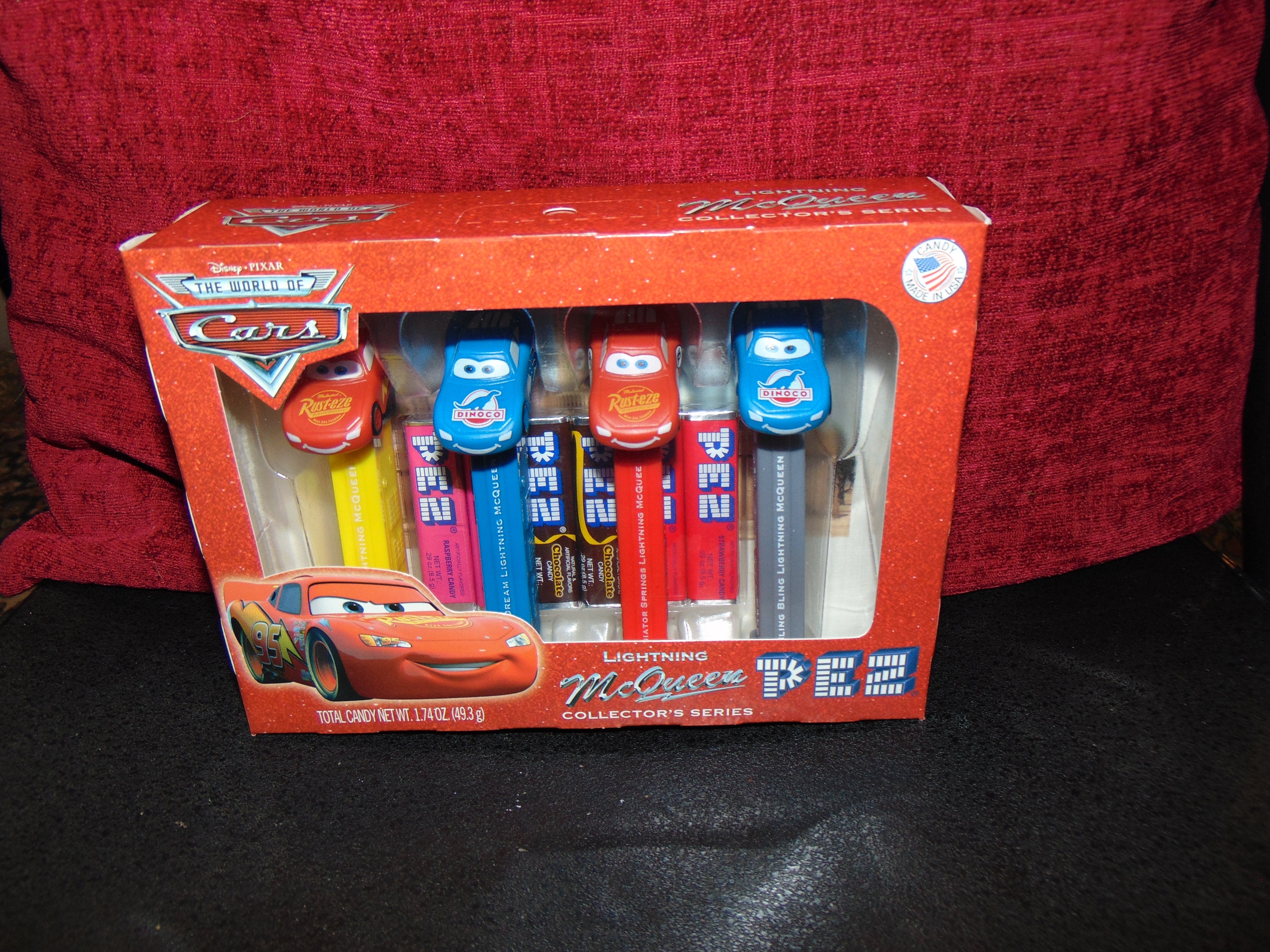 Pez Cars Lightning Mcqueen Collector's Series Candy - Etsy