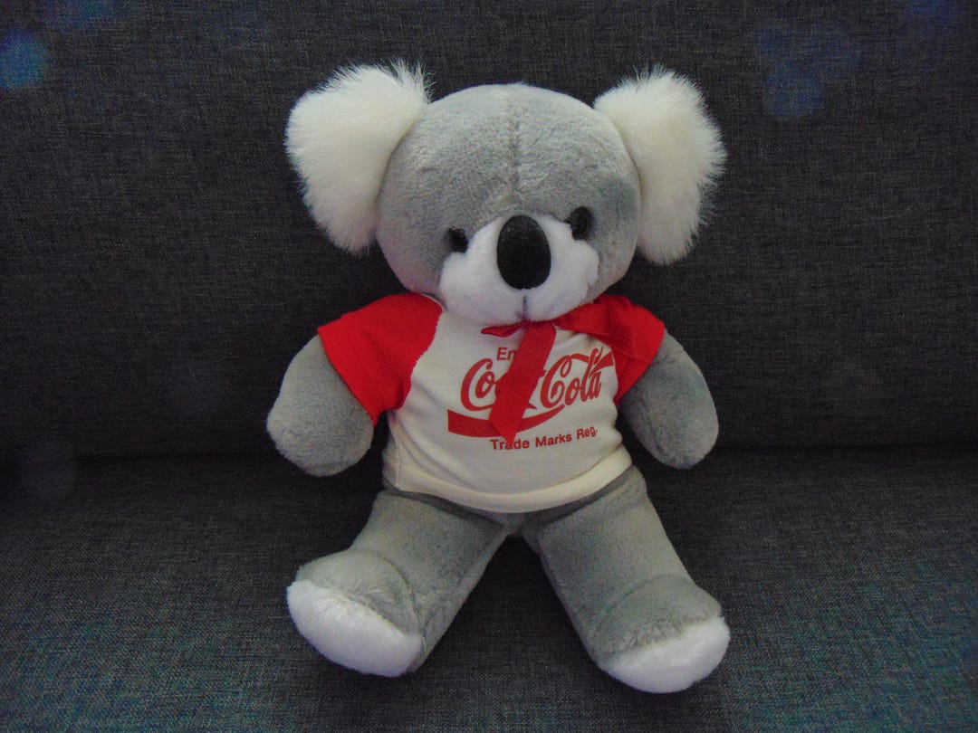 Coca Cola Koala Bear 12 Tall Plush - Etsy