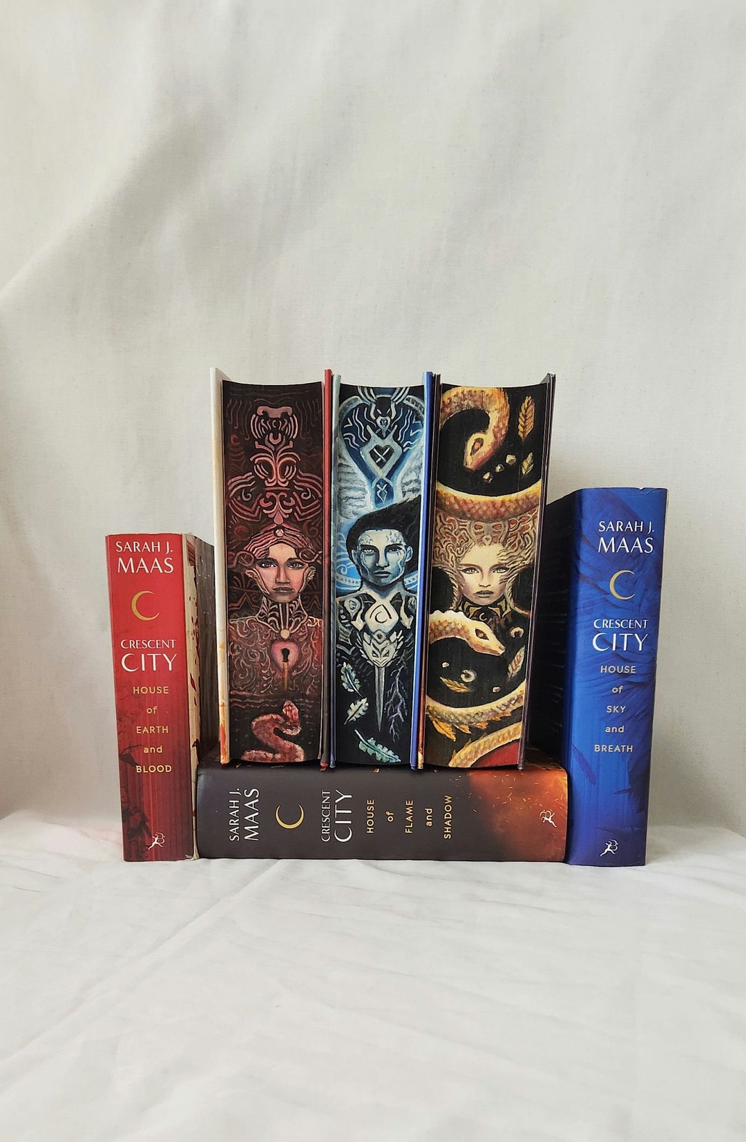 Crescent City Hardcover Bookset/ Handpainted 3 Book Set With HOEAB ...