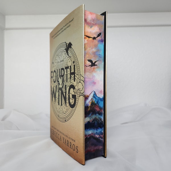 Fourth Wing Painted - Etsy