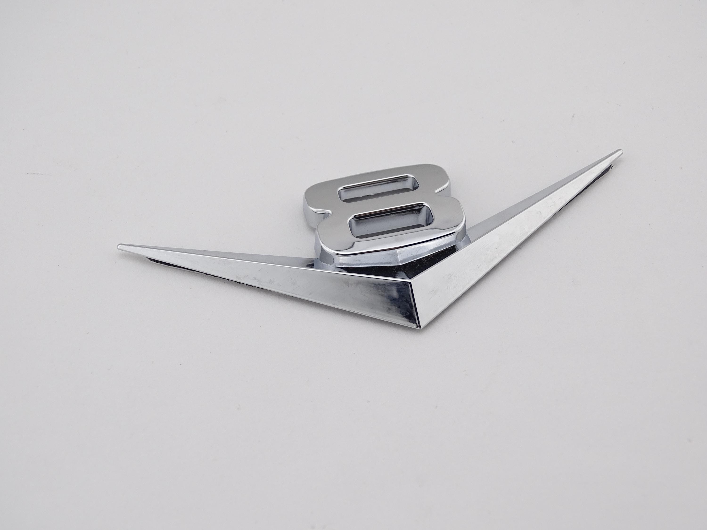 3D American Big V8 Plastic Car Emblem Car Badge Automobile Sticker ...