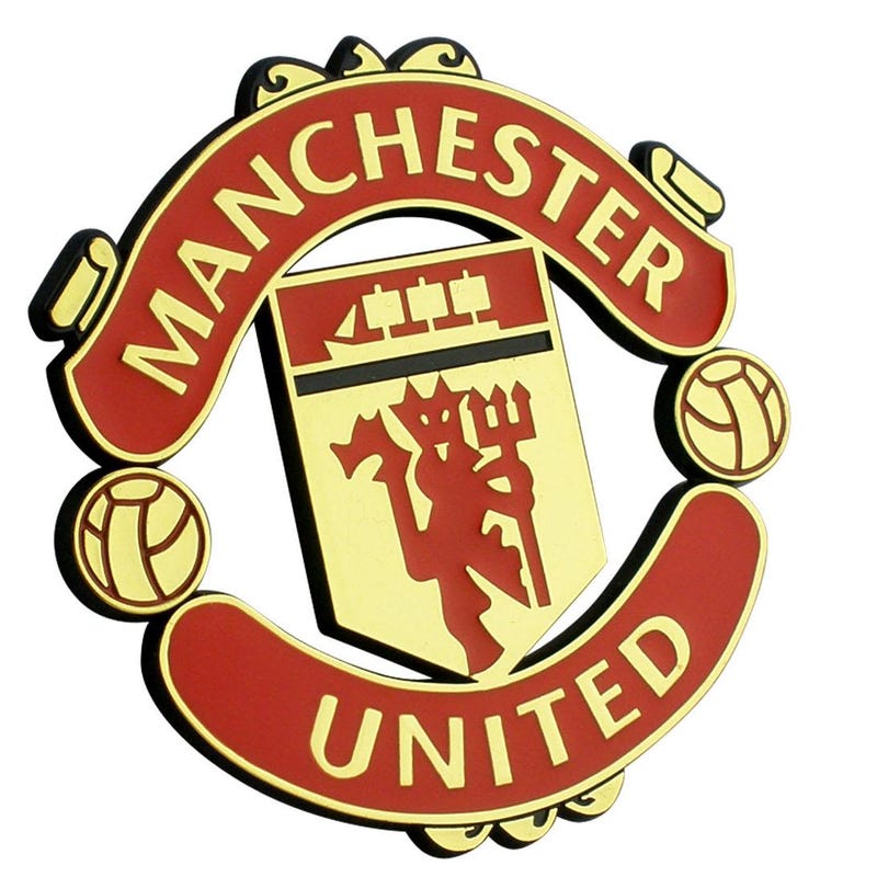 Manchester United Badge - Etsy