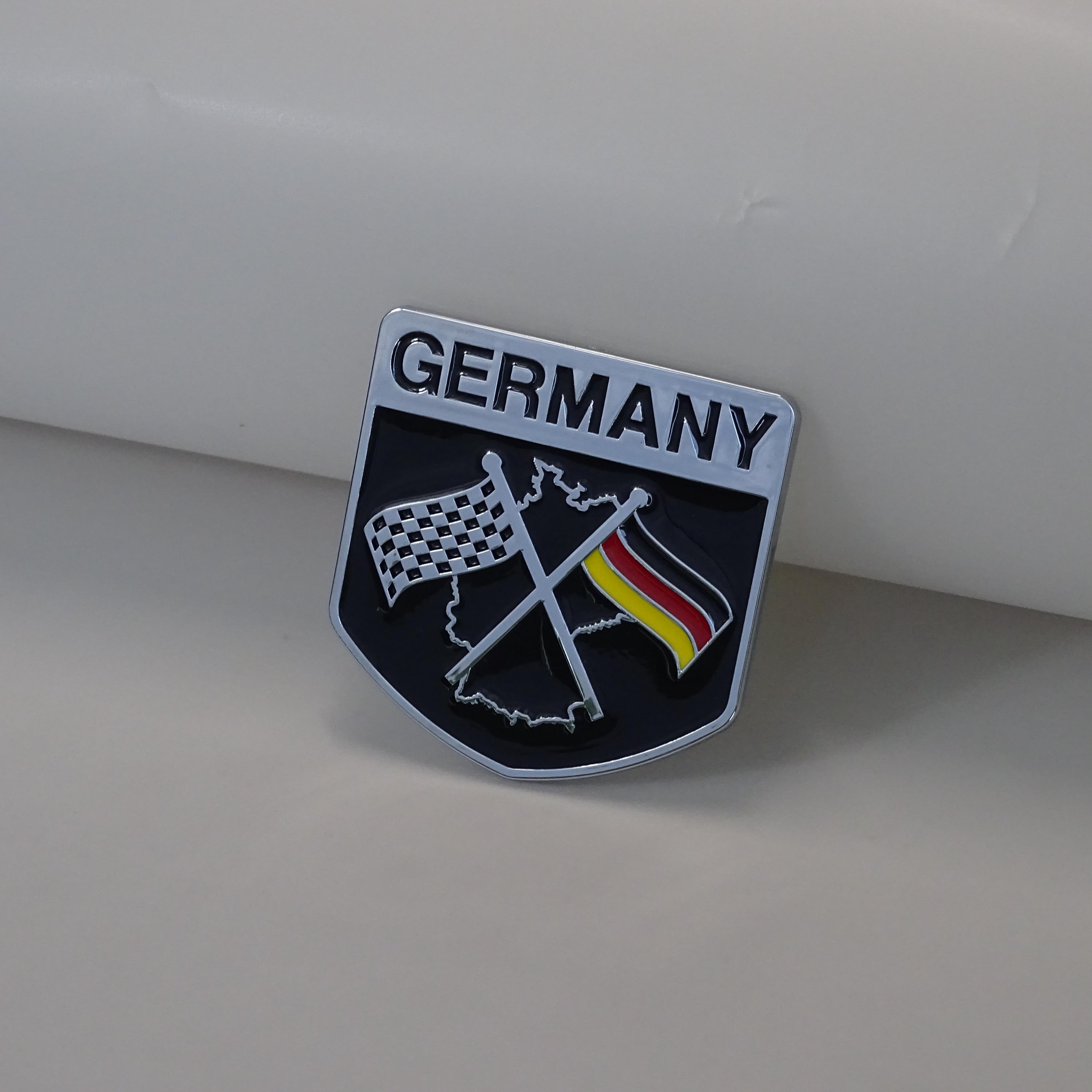 3D Plastic German Flag Fender Logo Car Bagde Plastic 3D Auto Sticker ...