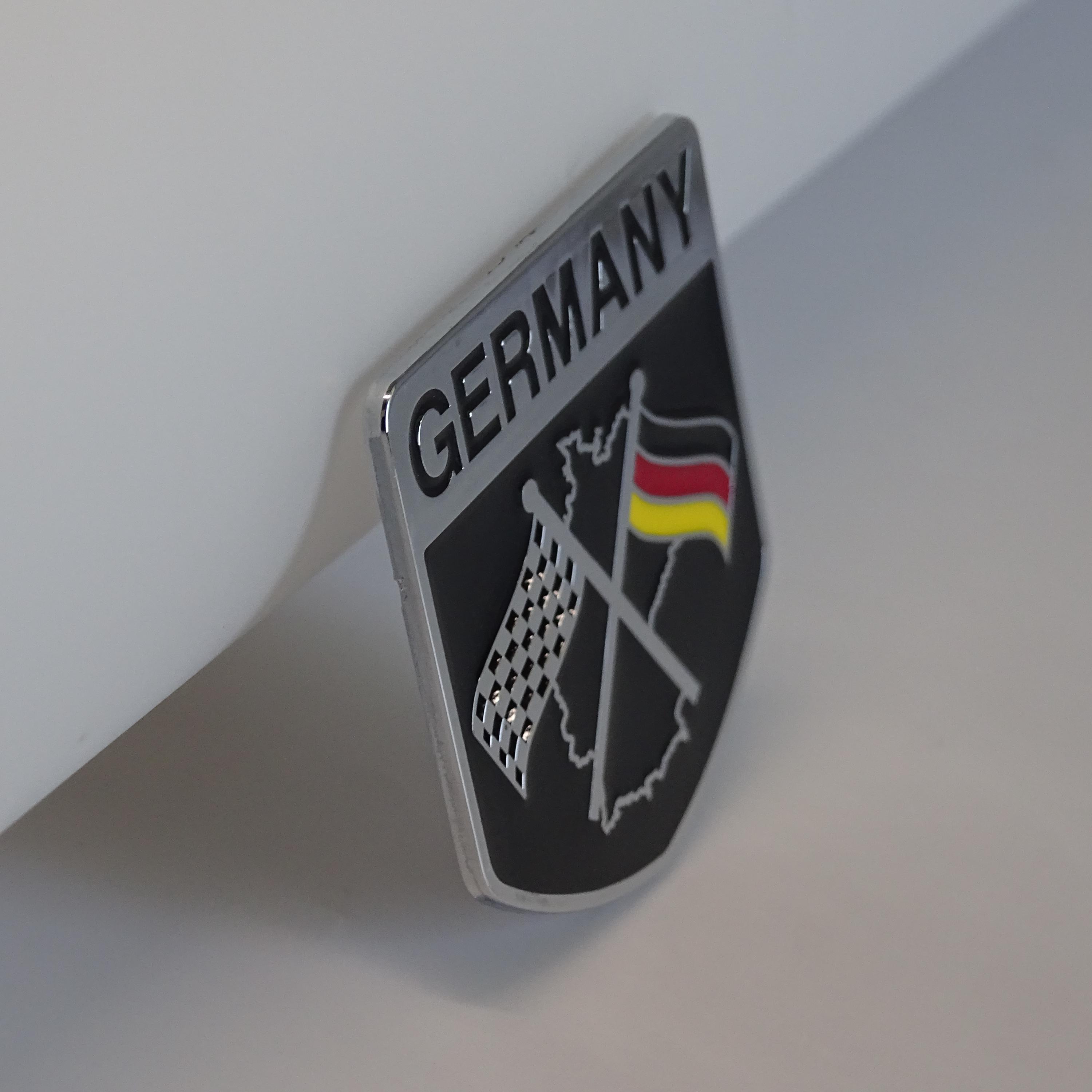 3D Plastic German Flag Fender Logo Car Bagde Plastic 3D Auto Sticker ...