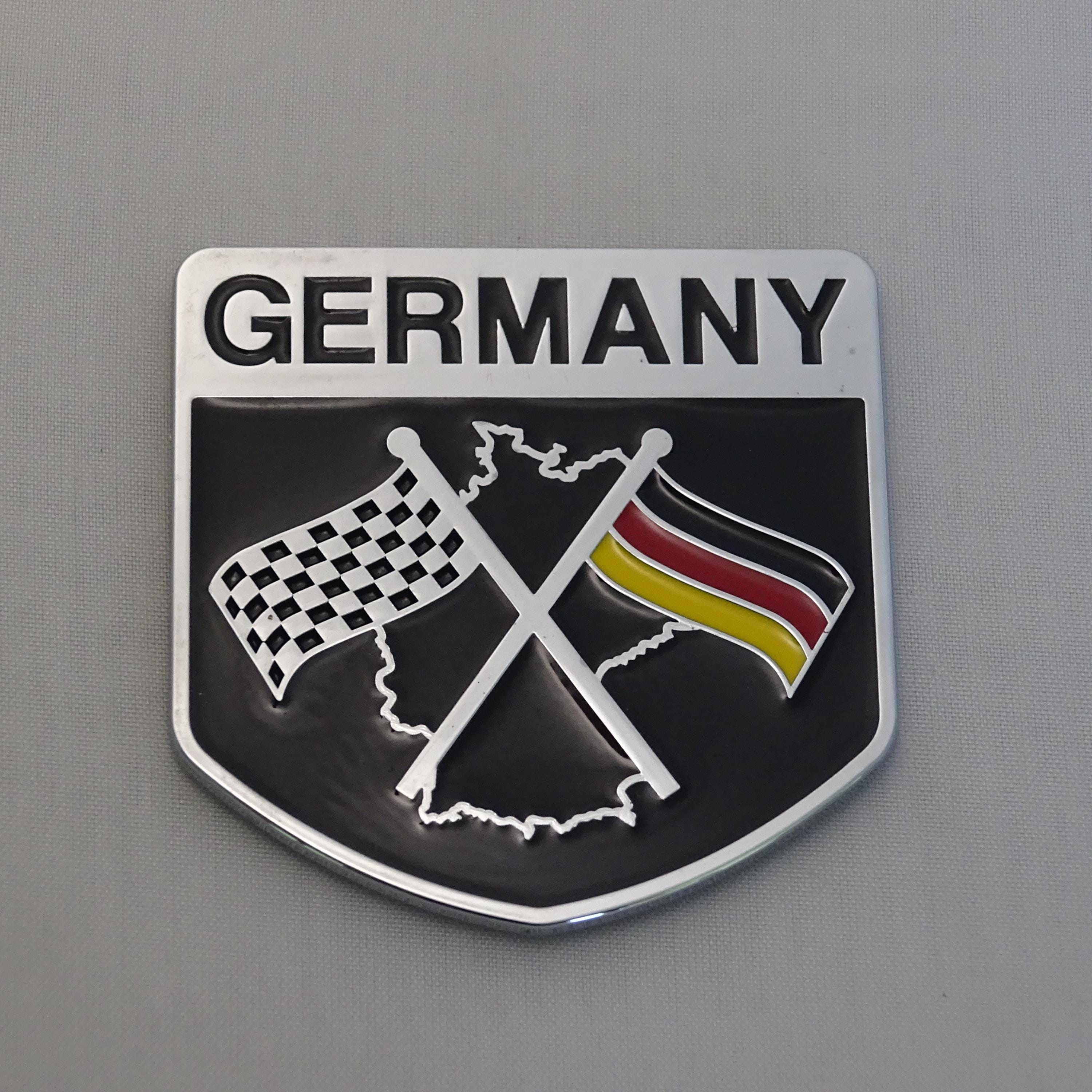 3D Plastic German Flag Fender Logo Car Bagde Plastic 3D Auto Sticker ...