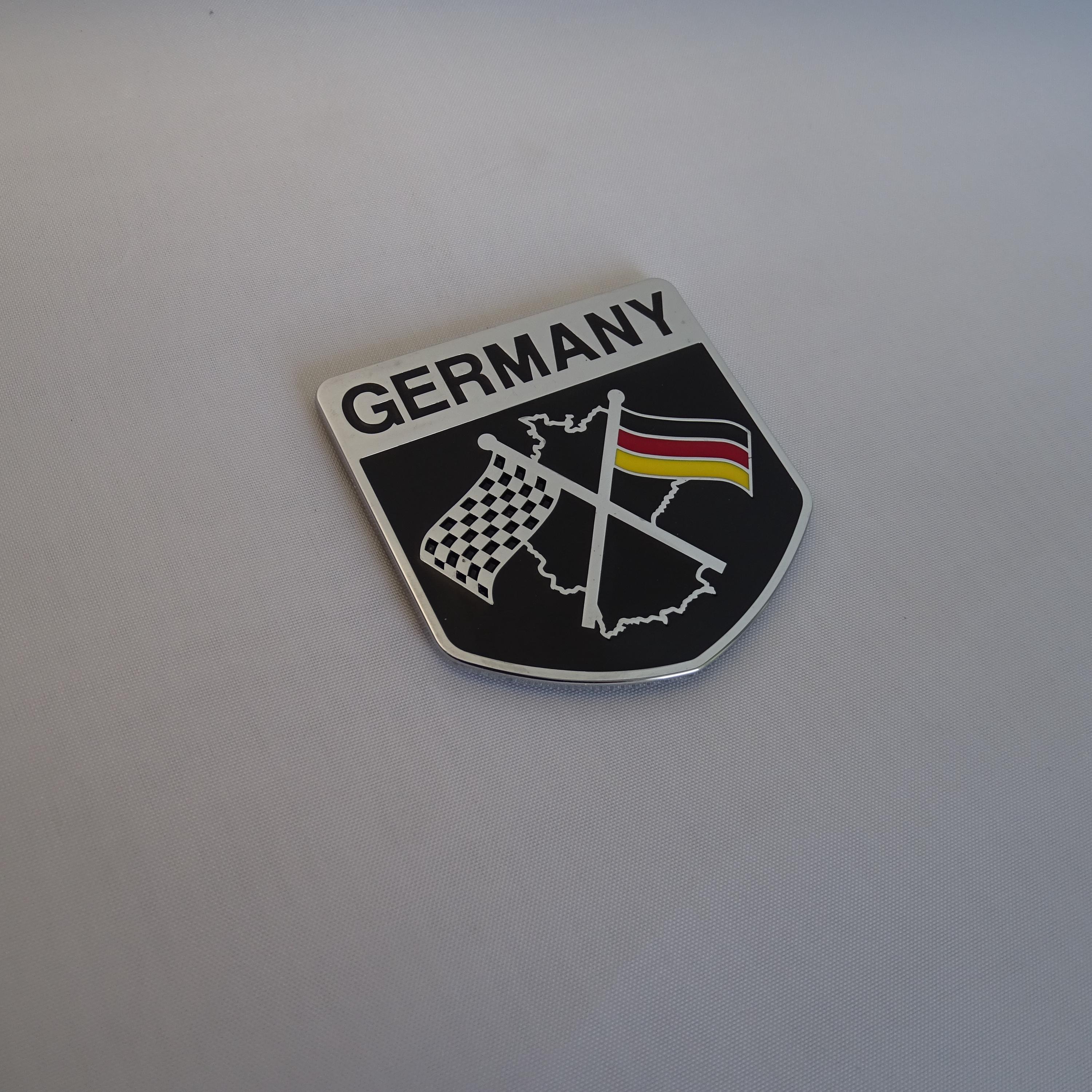 3D Plastic German Flag Fender Logo Car Bagde Plastic 3D Auto Sticker ...