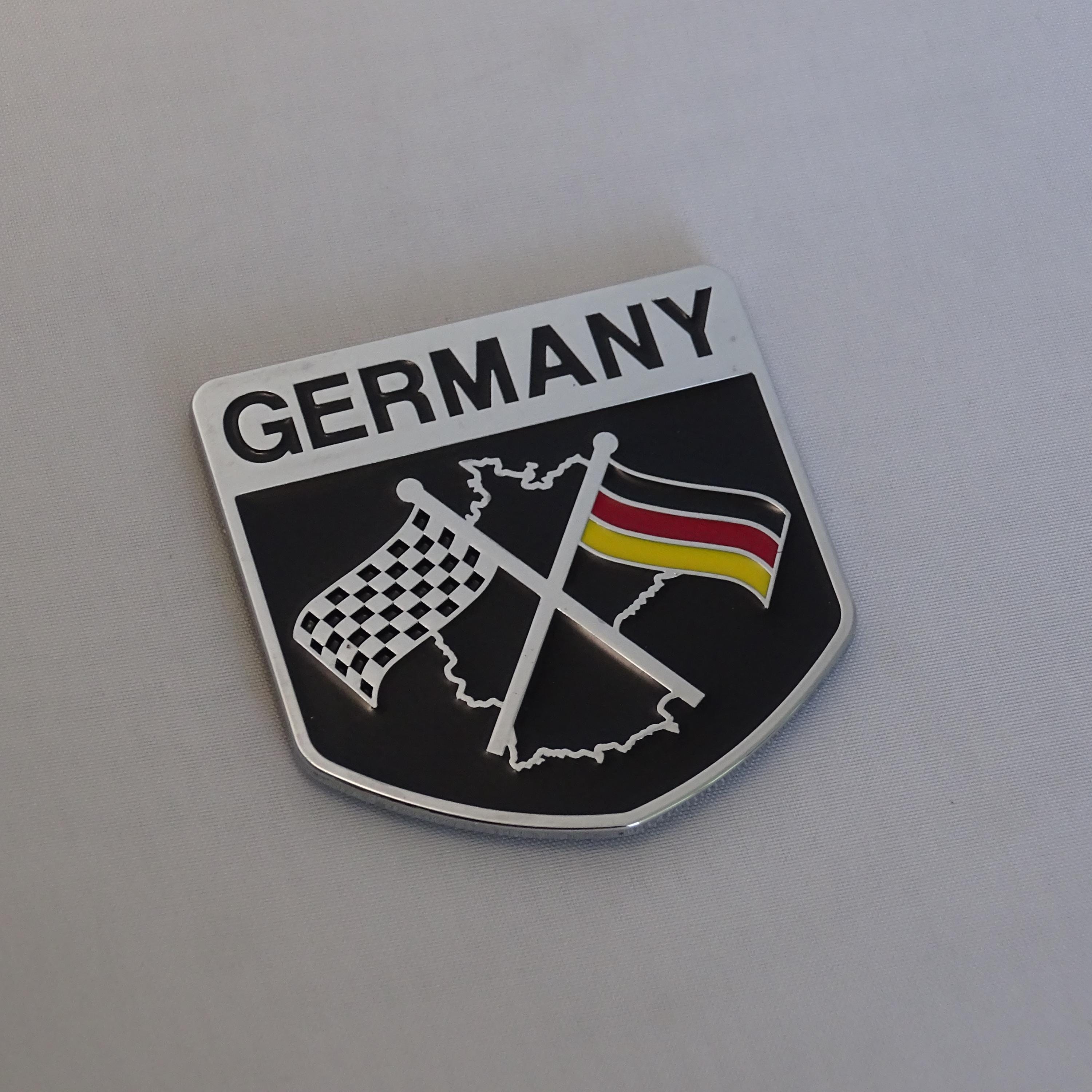 3D Plastic German Flag Fender Logo Car Bagde Plastic 3D Auto Sticker ...