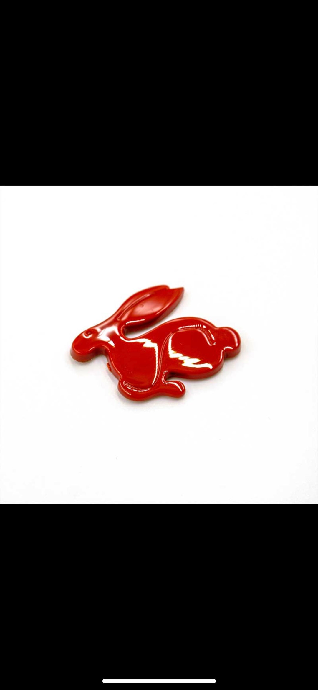 Car Accessories Matte Easter RED Rabbit Quality 3d Metal Funny Chromed ...