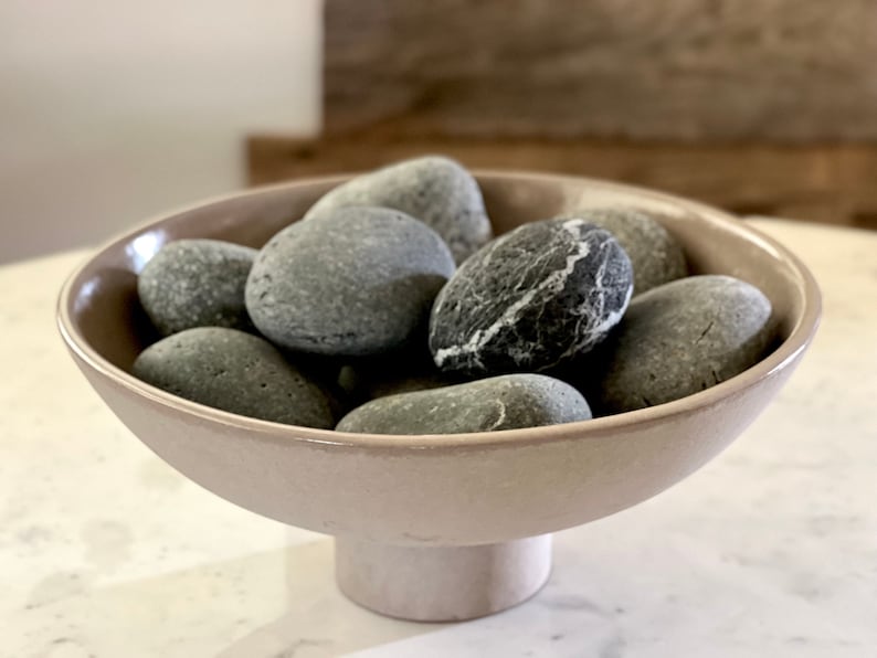 Beach Stones - 10 X 2.5"-4" Stones - Home Decor, Display, Craft - Etsy