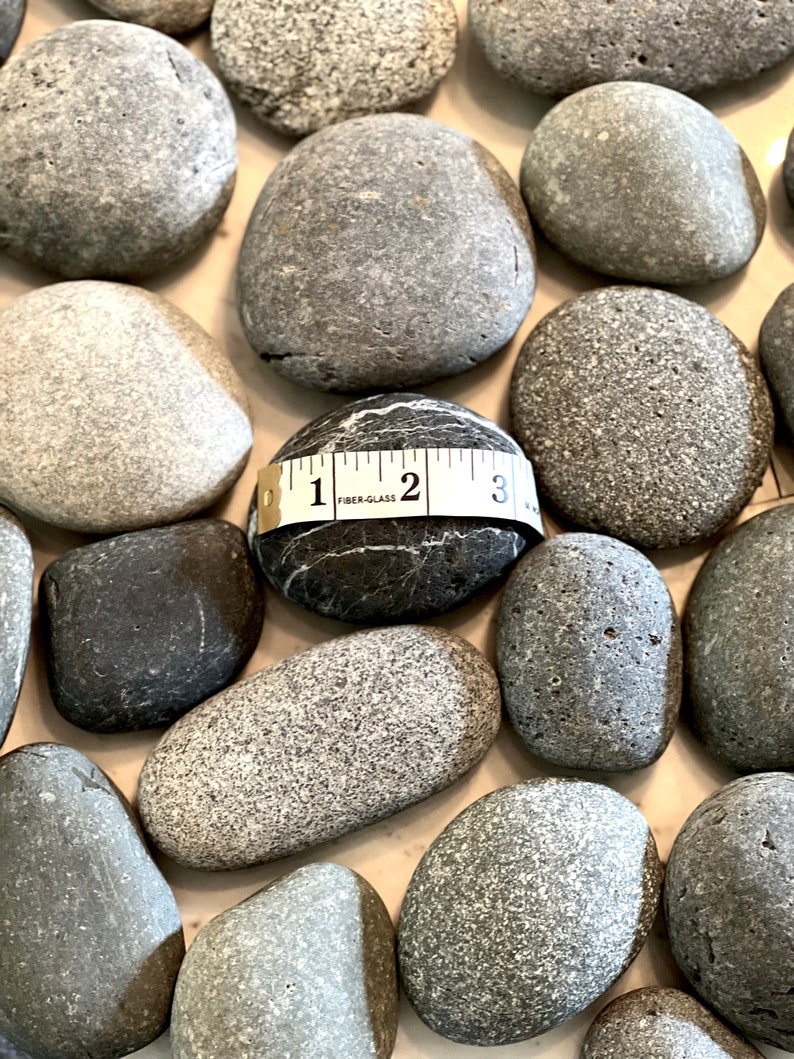Beach Stones - 10 X 2.5"-4" Stones - Home Decor, Display, Craft - Etsy