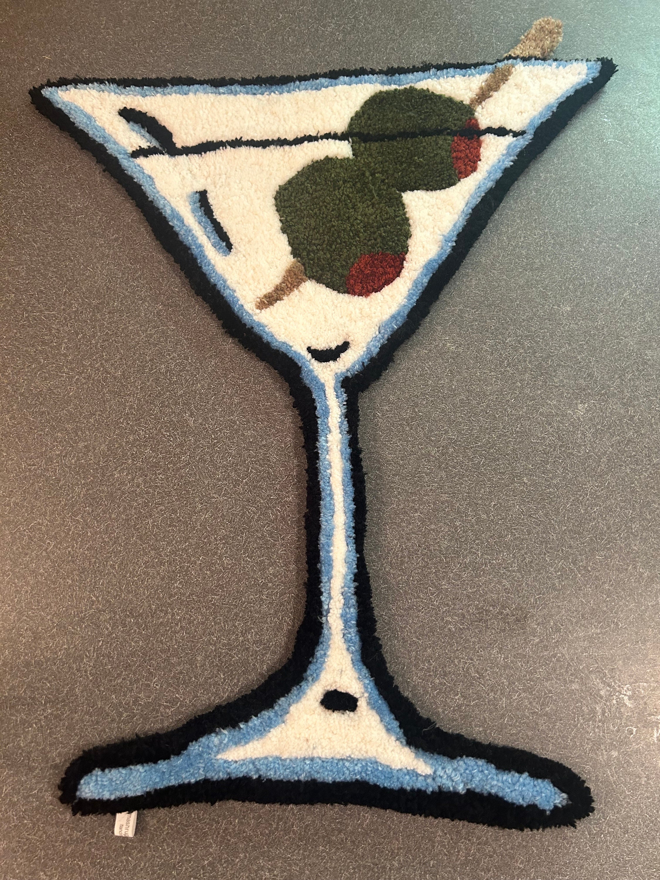 Martini Tufted Rug - Etsy