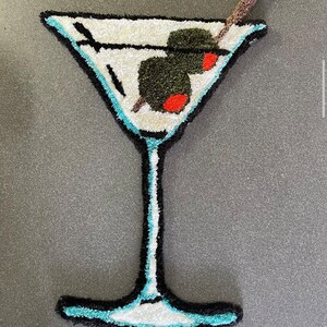 Martini Tufted Rug - Etsy