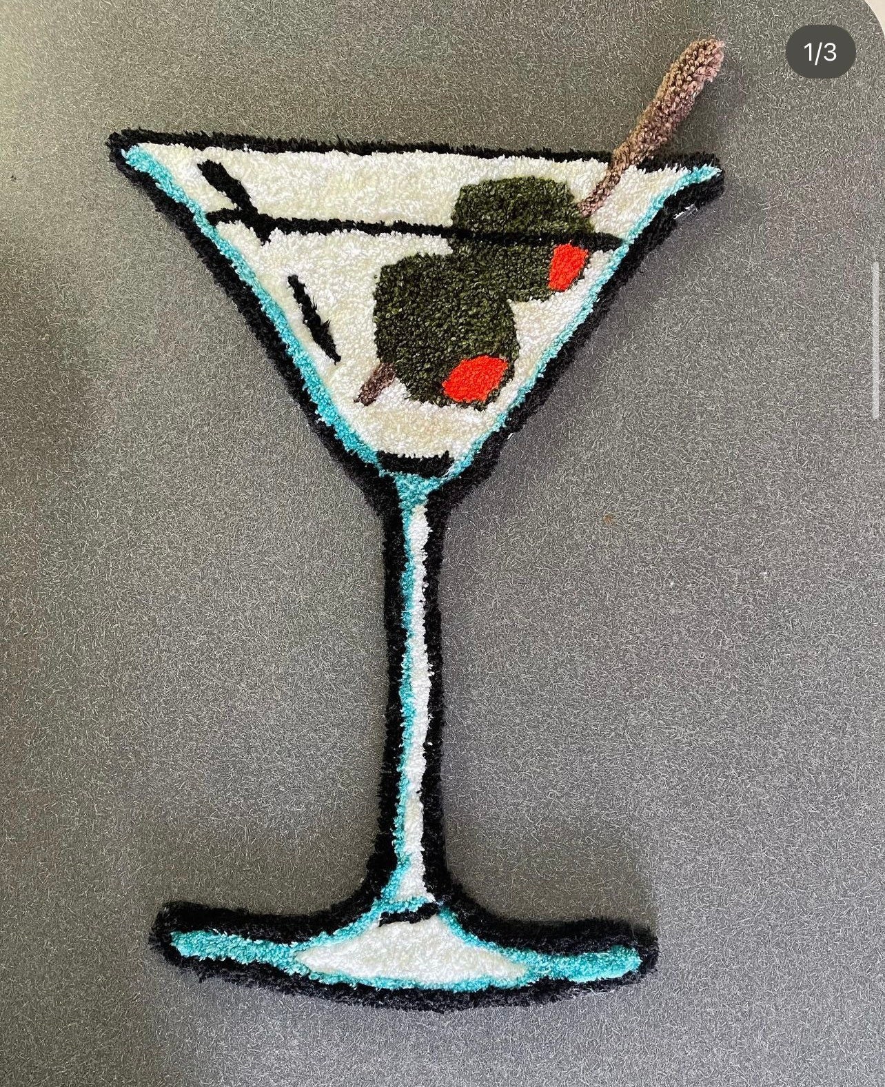 Martini Tufted Rug - Etsy