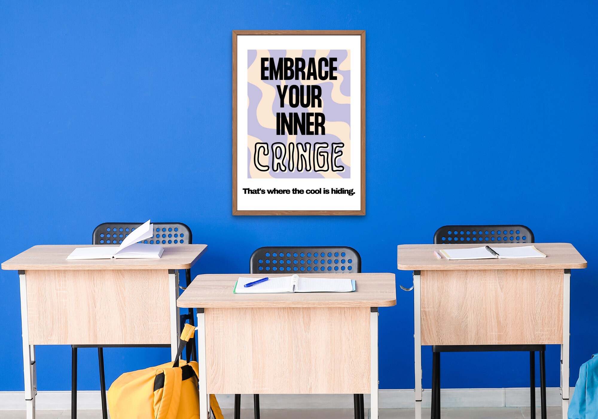 High School Classroom Poster, Gen Z Classroom Decor, Middle School ...