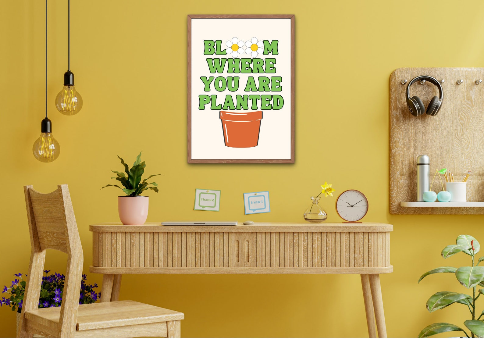 Bloom Where You Are Planted, Classroom Poster, Motivational Poster ...
