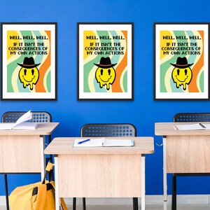 Funny Classroom Posters, Prints for High School Classroom, Prints for ...